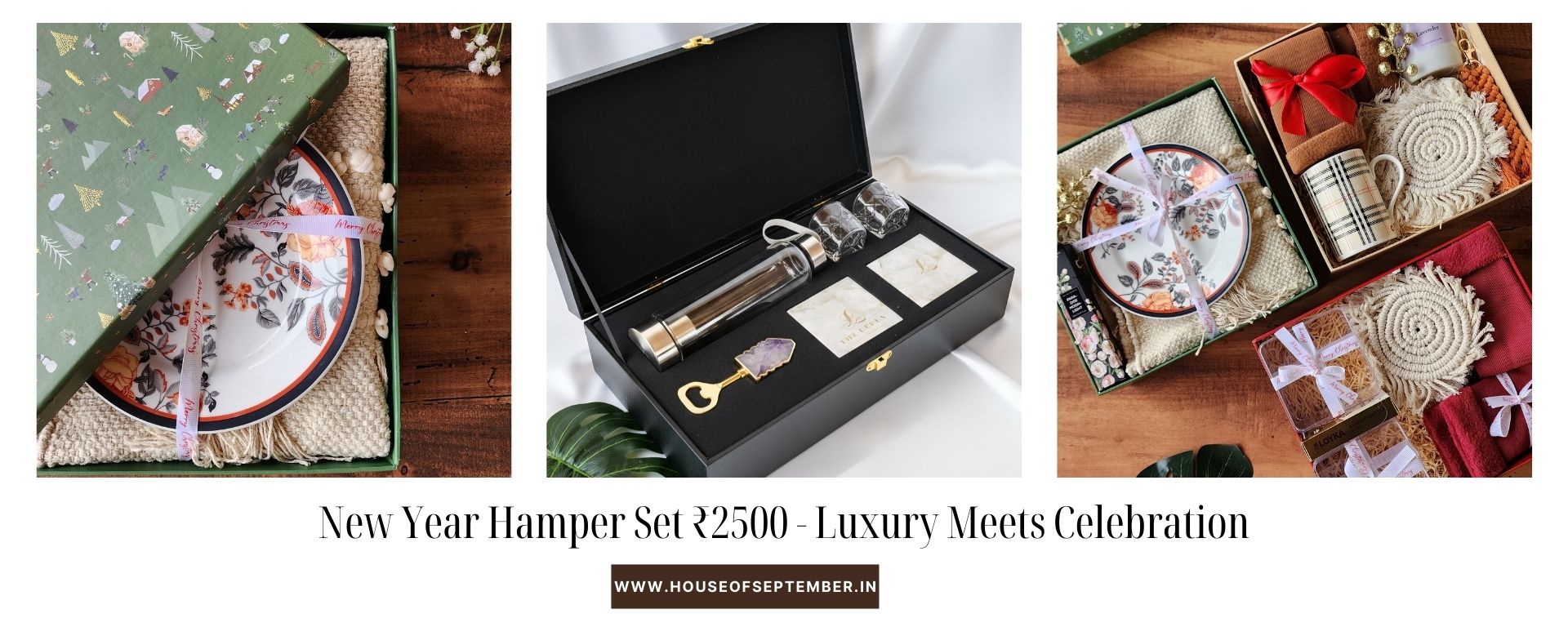 New Year Hamper Set ₹2500 India | Luxury Corporate Gift Hampers 2025 ...
